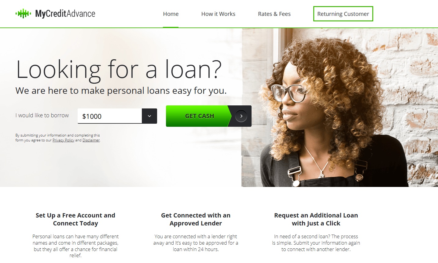Mycredit Adv Text Message
