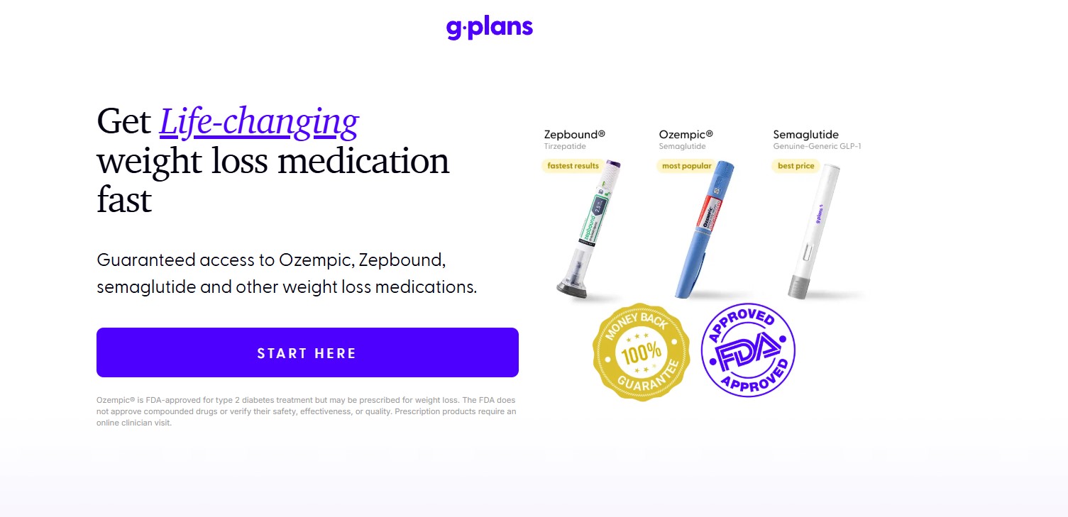 G-Plans RX GLP-1 - Ozempic - CPS... - Hoa Hồng $60.00 | CR 0.00% | Permate