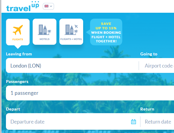 TravelUp Flight Deals - RevShare... - Hoa Hồng 100.00% | CR 0.00% | Permate