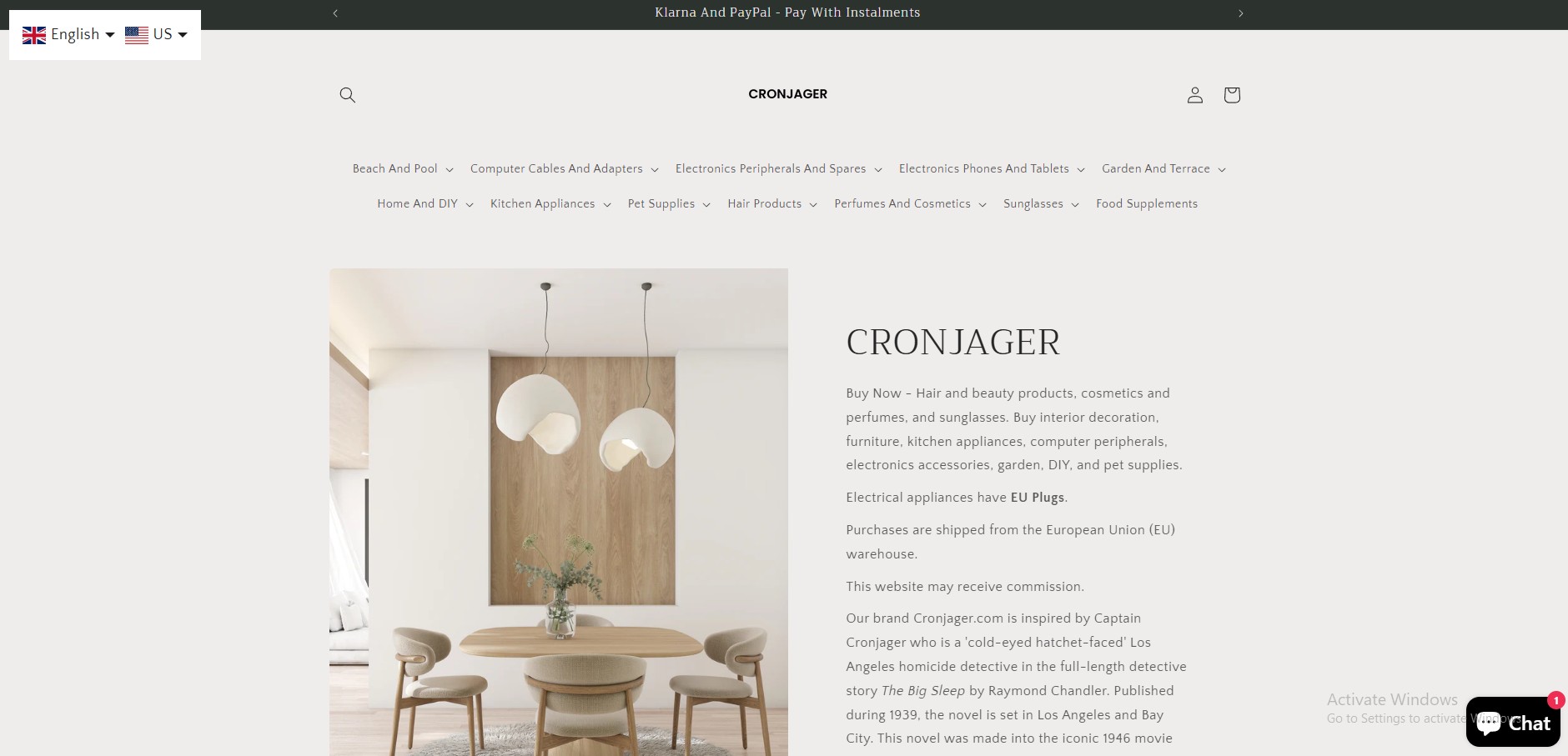 Cronjager - RevShare | Int'l - Hoa Hồng 100.00% | CR 0.00% | Permate